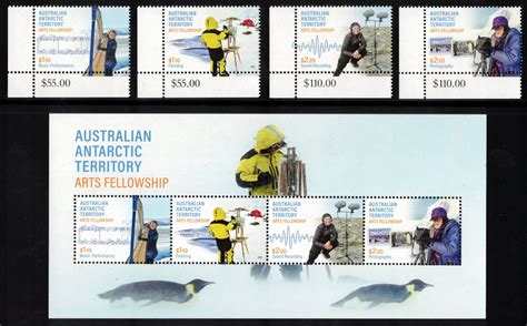 Australian Antarctic 2021 Antarctic Arts Fellowship Scott L238 41 L241a Mnh Australia