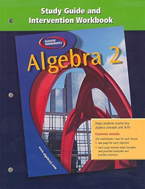 Algebra 2 Worksheets Glencoe Skills Practice Workbook Mcgraw Hill