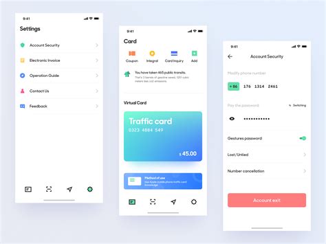 Mobile Ui Design Mobile App Ui App Design Inspiration Virtual Card Web Design