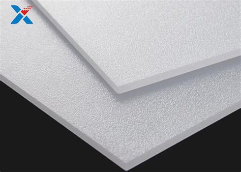 1mm Polycarbonate Acrylic Diffuser Sheet Clear White For Led Light