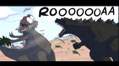 Godzilla Comic Dub Too Loud Youtube
