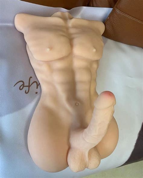David 13 2lb Torso With Cock Sex Toy 7″ Dildo Sextorso