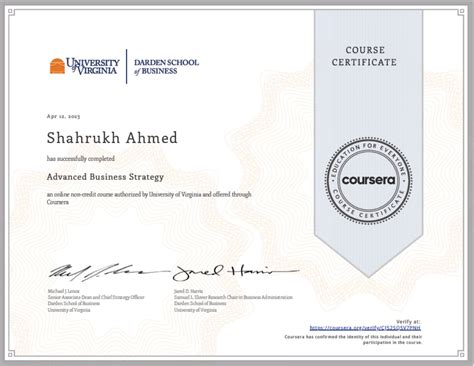 Shahrukh Ahmed On Linkedin Im Happy To Share That Ive Obtained A New Certification Advanced