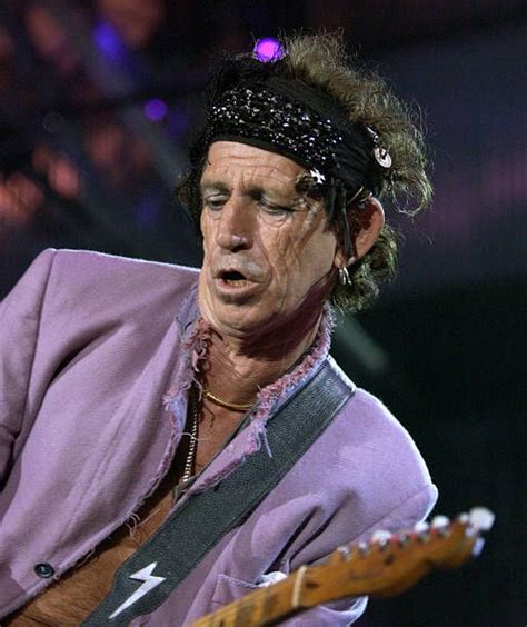 Keith Richards The Rolling Stones Back In England For The Start Of