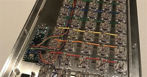 Matrix Wired Qmk Loaded And Working Oled Display Still Wip Album On Imgur