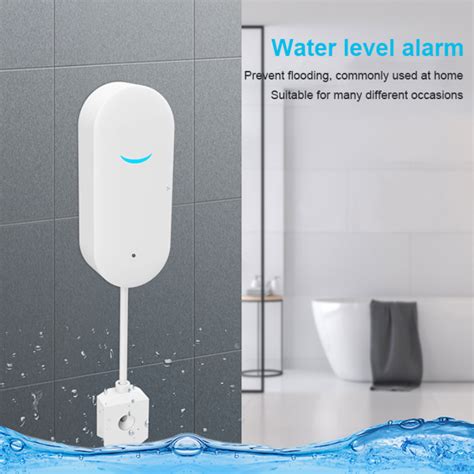 Tuya Alarma Inteligente De Fugas De Agua Detector De Nivel De Agua Por