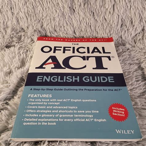 The Official Act English Guide By Act