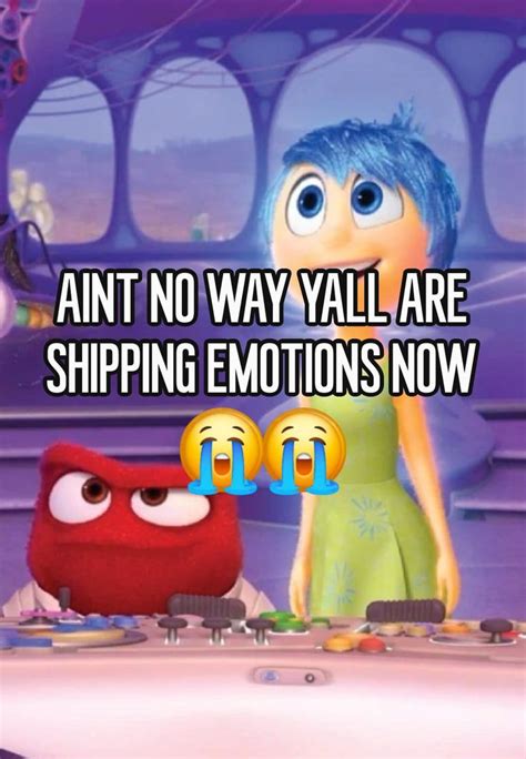 Anger X Joy 🥰😍 Stop • Inside Out Inside Out Emotions Emotions