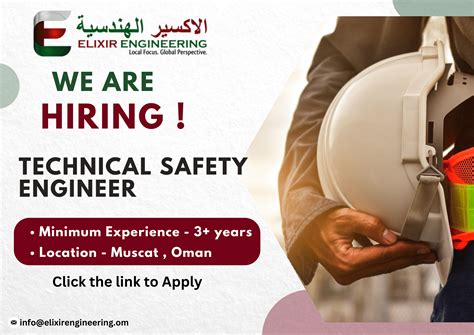 Technical Safety Engineer Elixir Engineering