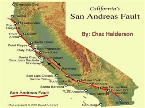 Where Is San Andreas Fault On The Map At Hiroko Hall Blog