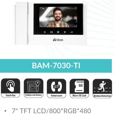 خرید و قیمت مانیتور رنگی ۷ اینچ تاچ کی با حافظه برند برایتون داتیس مدل ۷۰۳۰ ترب