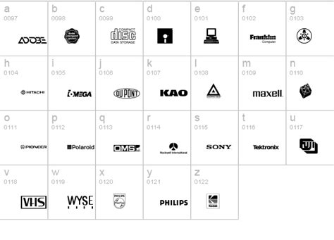 Electronics Regular Font