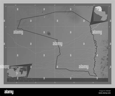 Alto Paraguay Department Map Large Detailed Map Of Paraguay With