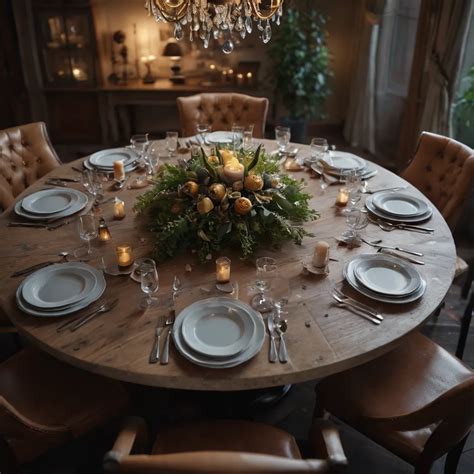 Choosing The Right Size Round Table For Eight People