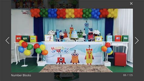 Numberblocks Birthday Party