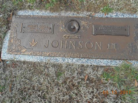 Horace Odell Johnson 1900 1977 Find A Grave Memorial