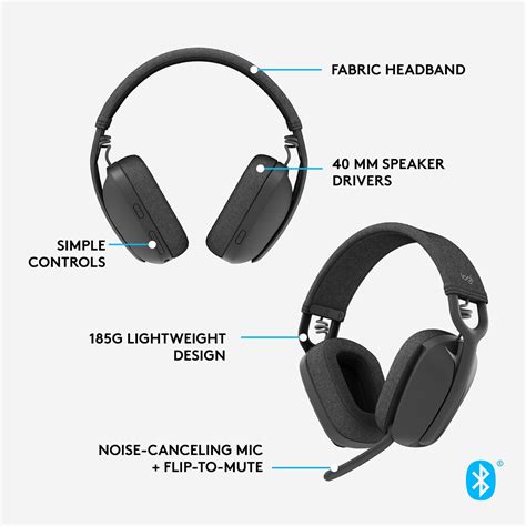 Logitech Headsets Logitech Singapore Logitech Zone Vibe 100