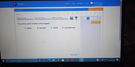 Solved Mathswatch My Work Videos My Progress Extras Baliqiss Accoun