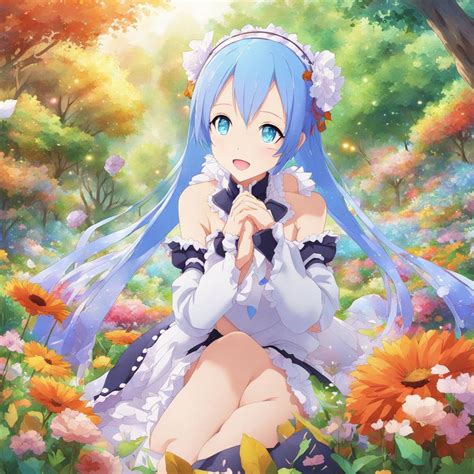 Rem Of Re Zero Per Dreamup By Digiakuma On Deviantart