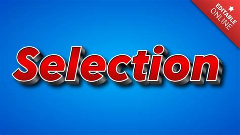 Selection Editable 3d News Text Effect Generator Selection Editable 3d News Text Effect Generator