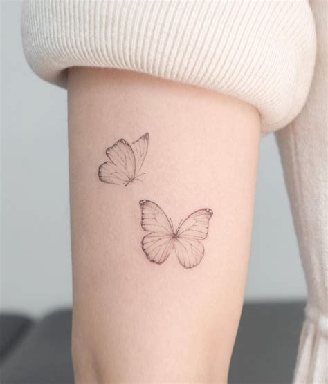 Butterfly Tattoos Tatuagem Feminina Para Amigas Tatuagem Da Vida X