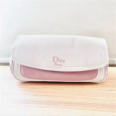 Dior Bags Vintage Dior Satin And Canvas Mixed Fabric Makeup