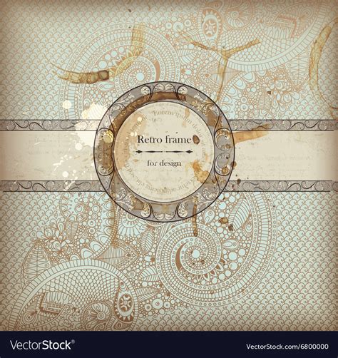 Classical Frame Royalty Free Vector Image Vectorstock
