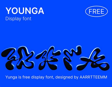 Yunga [free Font] Behance