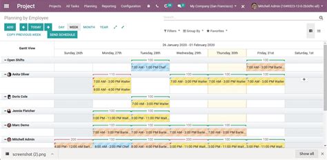 Project Forecast In Odoo 13