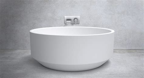 Zen Small Marble Round Bath Apaiser