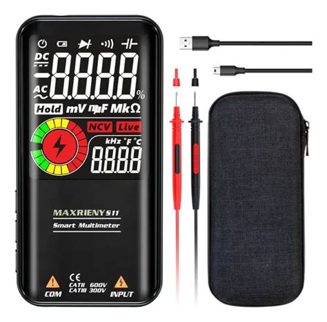 Multímetro Multifuncional Com Tela Lcd De 33 Polegadas S11 Parcelamento Sem Juros