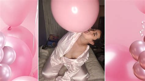 Non Pop Squeaky Pink Pressure 17 Inch Tuftex Tease With Deflation Looner Non Pop Miss Iris