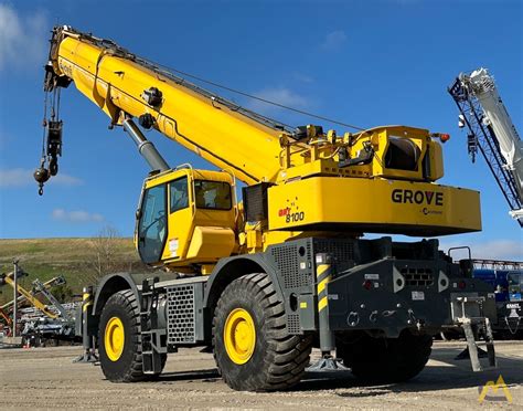 Grove Grt8100 Rough Terrain Crane For Sale Hoists And Material Handlers