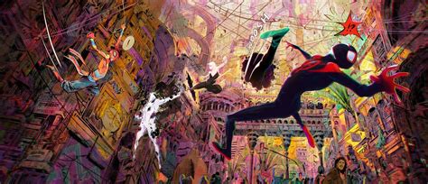 Spider Man Across The Spider Verse” En Vingt Ans Lhomme Araignée