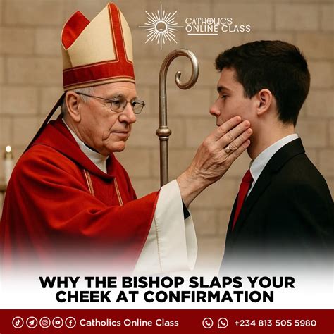 Catholics Why The Bishop Slaps Your Cheek At Confirmation 😲🤔