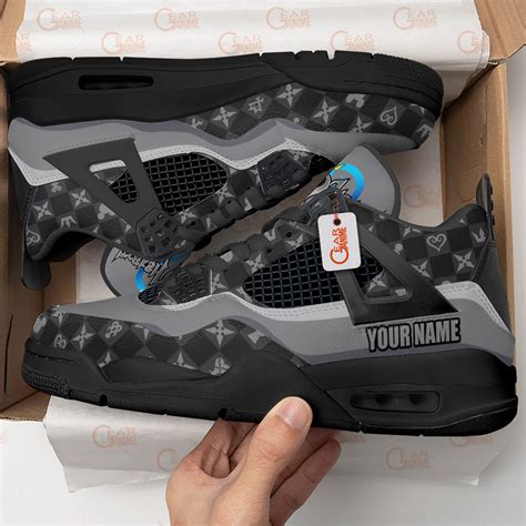 Sora Anime New Trending J4 Kingdom Hearts Merch Custom Shoes Kingdom