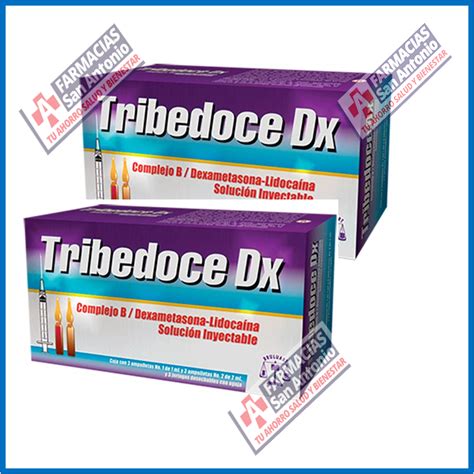 Tribedoce Dx 3 Ampolletas 2 Cajas