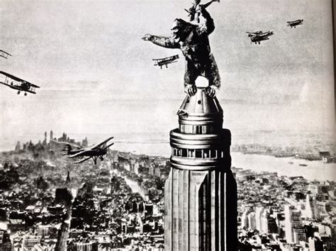 King Kong Empire State Building Poster