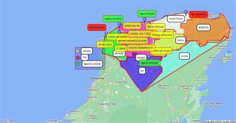 Comunidades Acuáticas De Yucatán Por Región Cuerpos De Agua