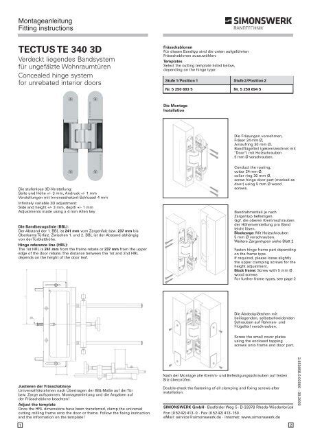 Tectus Te 340 3d Index D