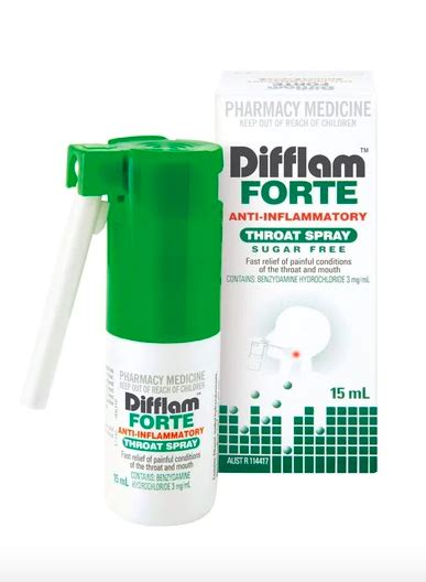 Difflam Forte Throat Spray 3mgml 15ml Lazada Ph