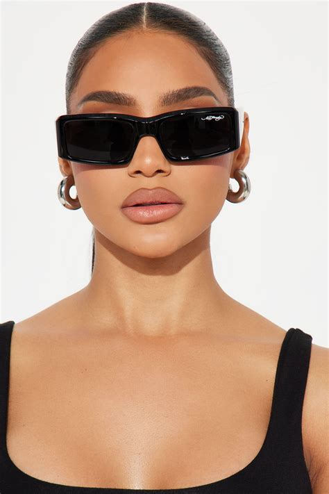Ed Hardy Dragon Sunglasses Black Fashion Nova