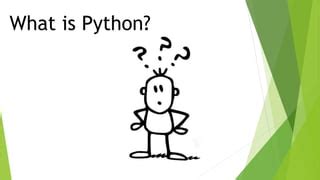 Python Language Overview PPTX Programming Languages Computing