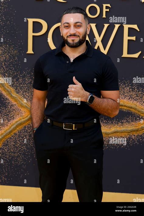 Chedli Ben Hassine Attends The Lord Of The Rings The Rings Of Power