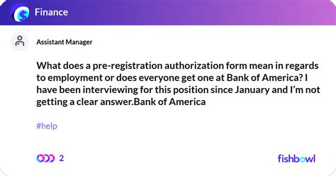 What Does A Pre Registration Authorization Form Me Fishbowl