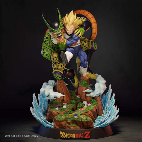 Vegeta Vs Cell Zbrushcentral