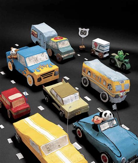Use Paper Mache To Make Toy Cars And All Sorts Of Other Projects