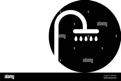 Shower Logo Icon Vector Illustration Design Stock Vector Image And Art