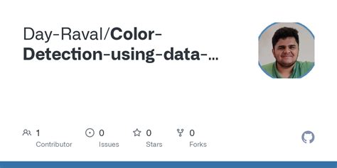 Github Day Ravalcolor Detection Using Data Mining