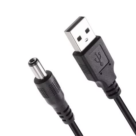 Ruitexun Usb To Dc 5 5mm Cable 1m 3 3ft Usb 2 0 A Type